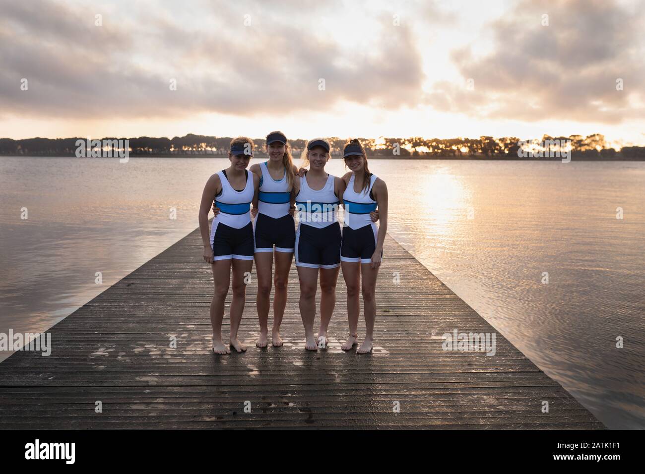 Strong female athlete posing hi-res stock photography and images - Alamy