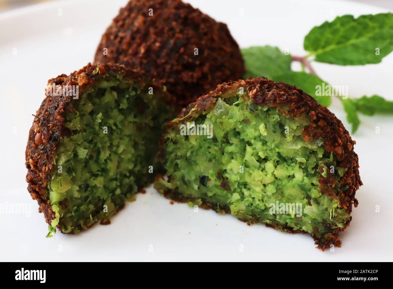 Falafel is halal for muslims hi-res stock photography and images - Alamy