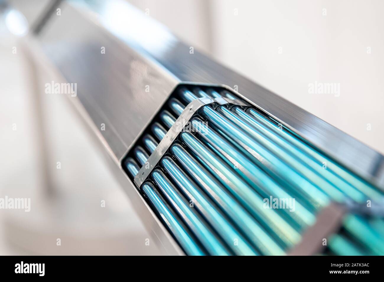 Fragment fuel uranium rod element of nuclear reactor Stock Photo - Alamy