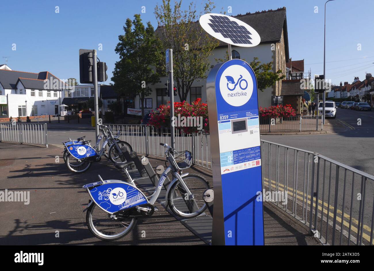Rental bicycle docking station hi-res stock photography and images - Alamy