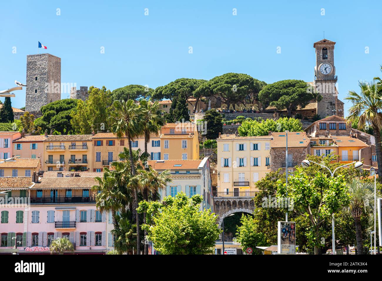 CANNES, FRANCE - JUNE 01, 2019: Architecture Of Historic Houses ...