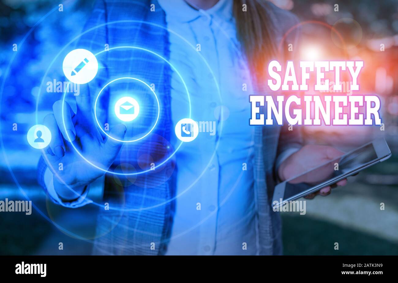 Conceptual hand writing showing Safety Engineer. Concept meaning ...