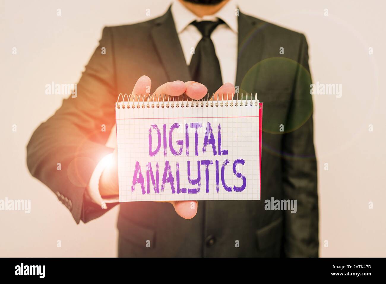 Handwriting Text Writing Digital Analytics Conceptual Photo The Analysis Of Qualitative And