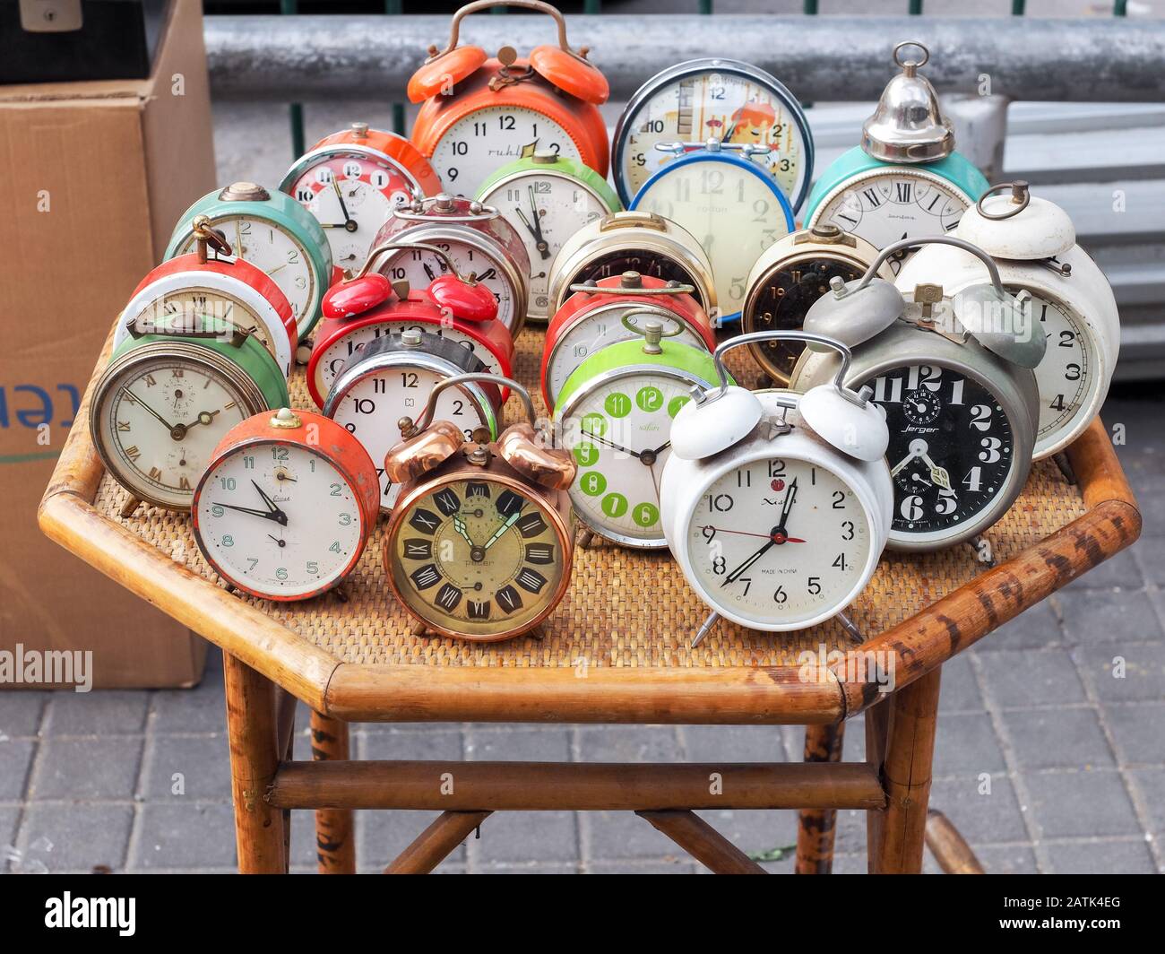 Old Vintage Clocks High Resolution Stock Photography and Images - Alamy
