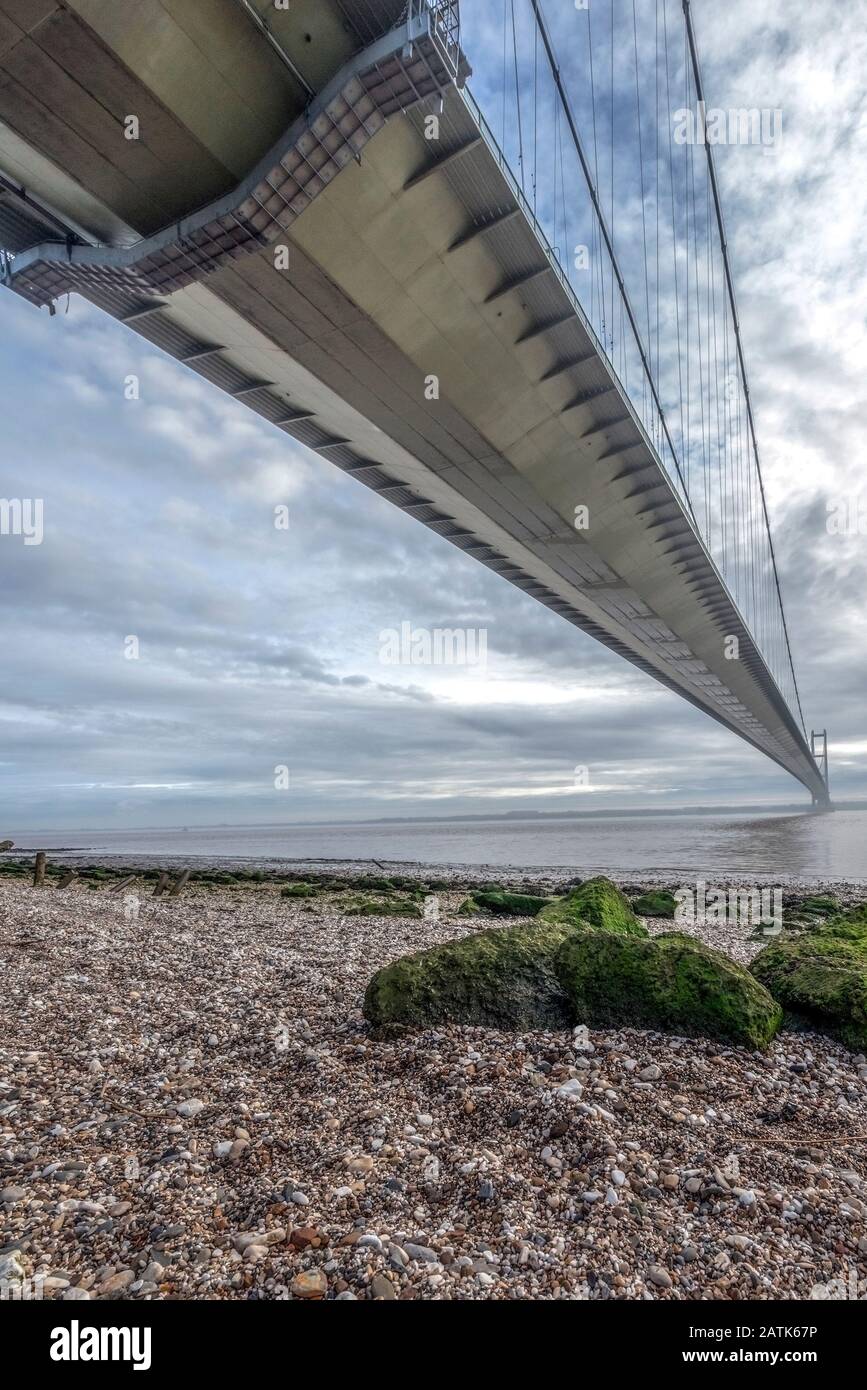 Humber Bridge, Hull, Yorkshire Stock Photo - Alamy
