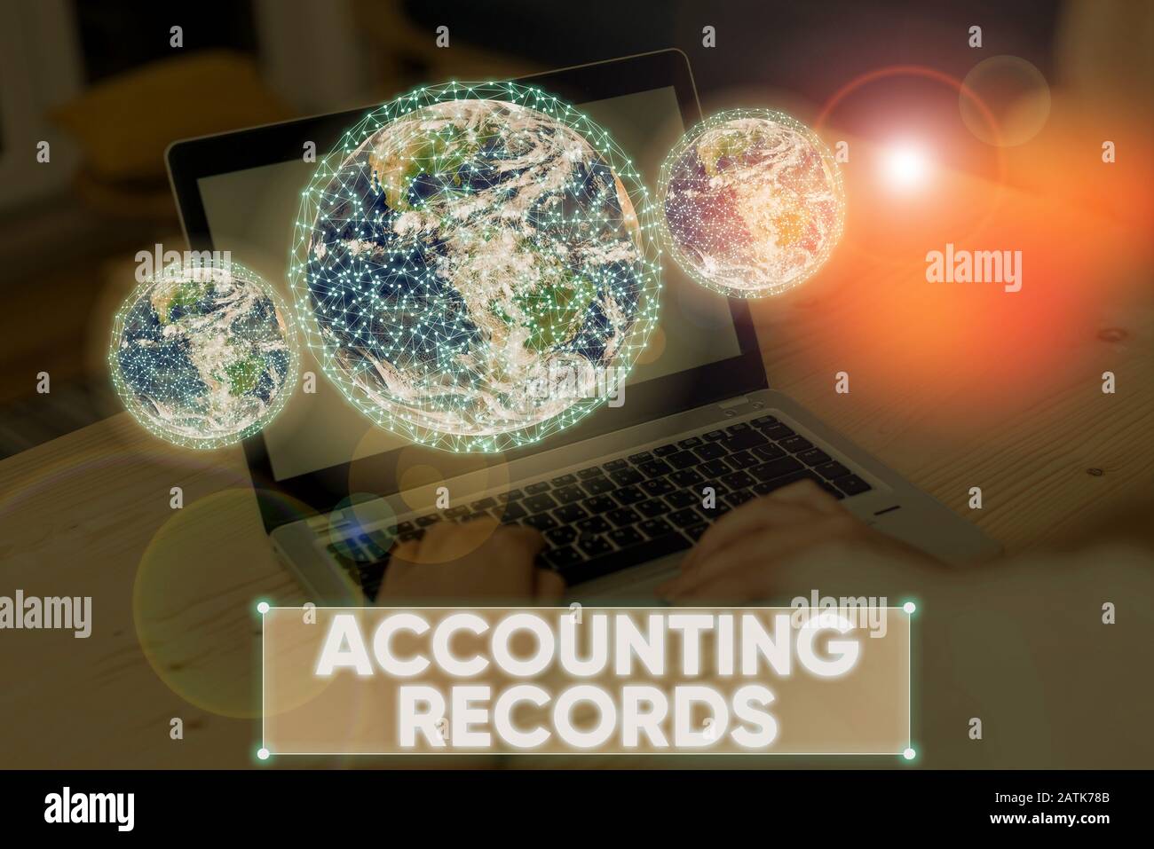 Word writing text Accounting Records. Business photo showcasing Manual ...