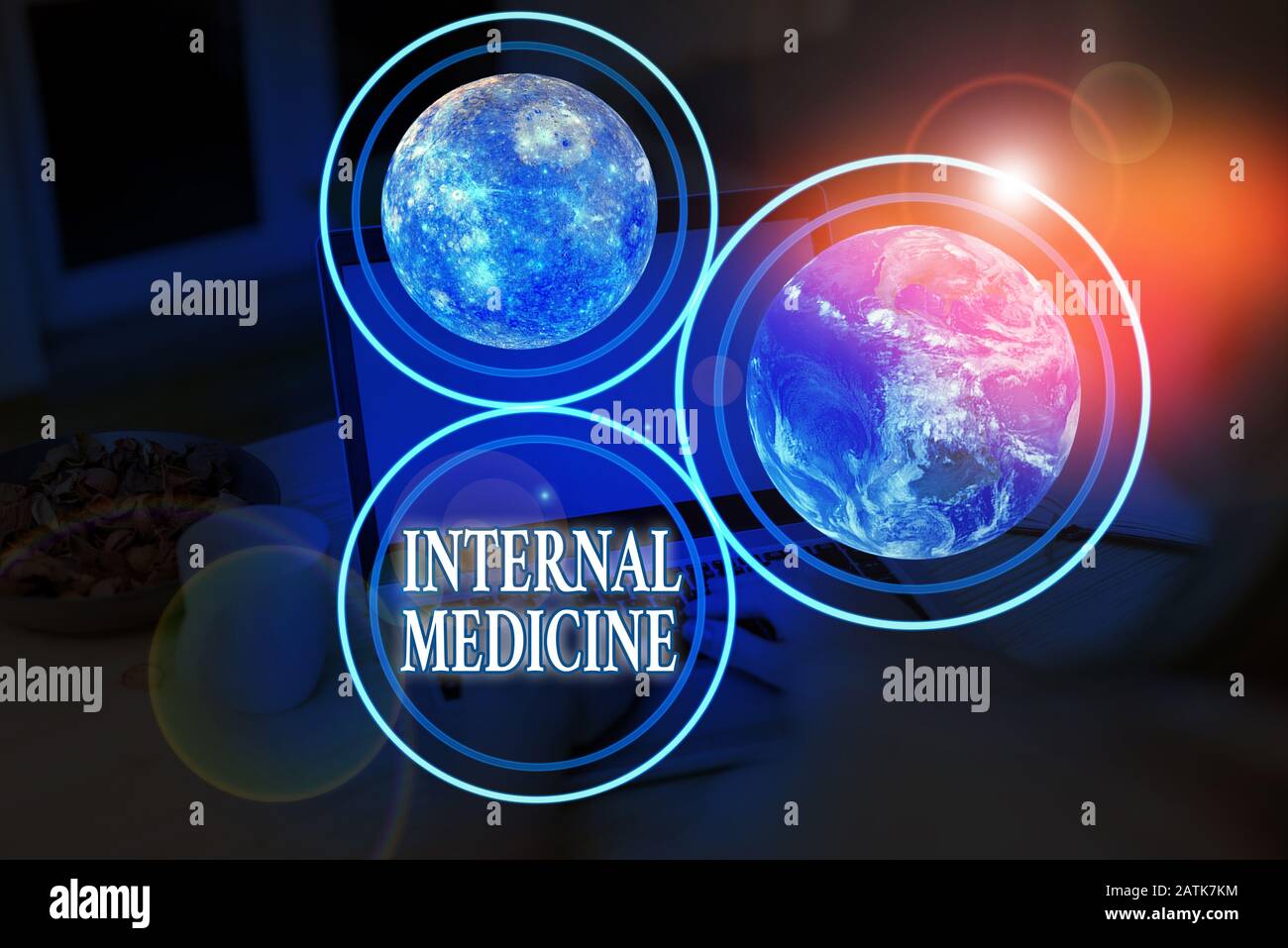 Handwriting text Internal Medicine. Conceptual photo dedicated to the ...