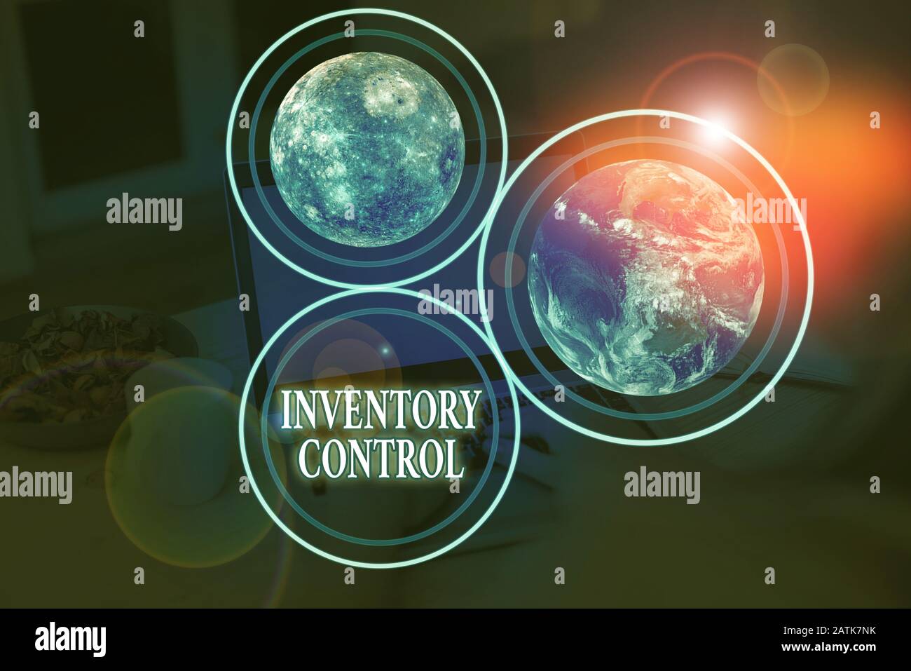 Handwriting text Inventory Control. Conceptual photo regulating and ...