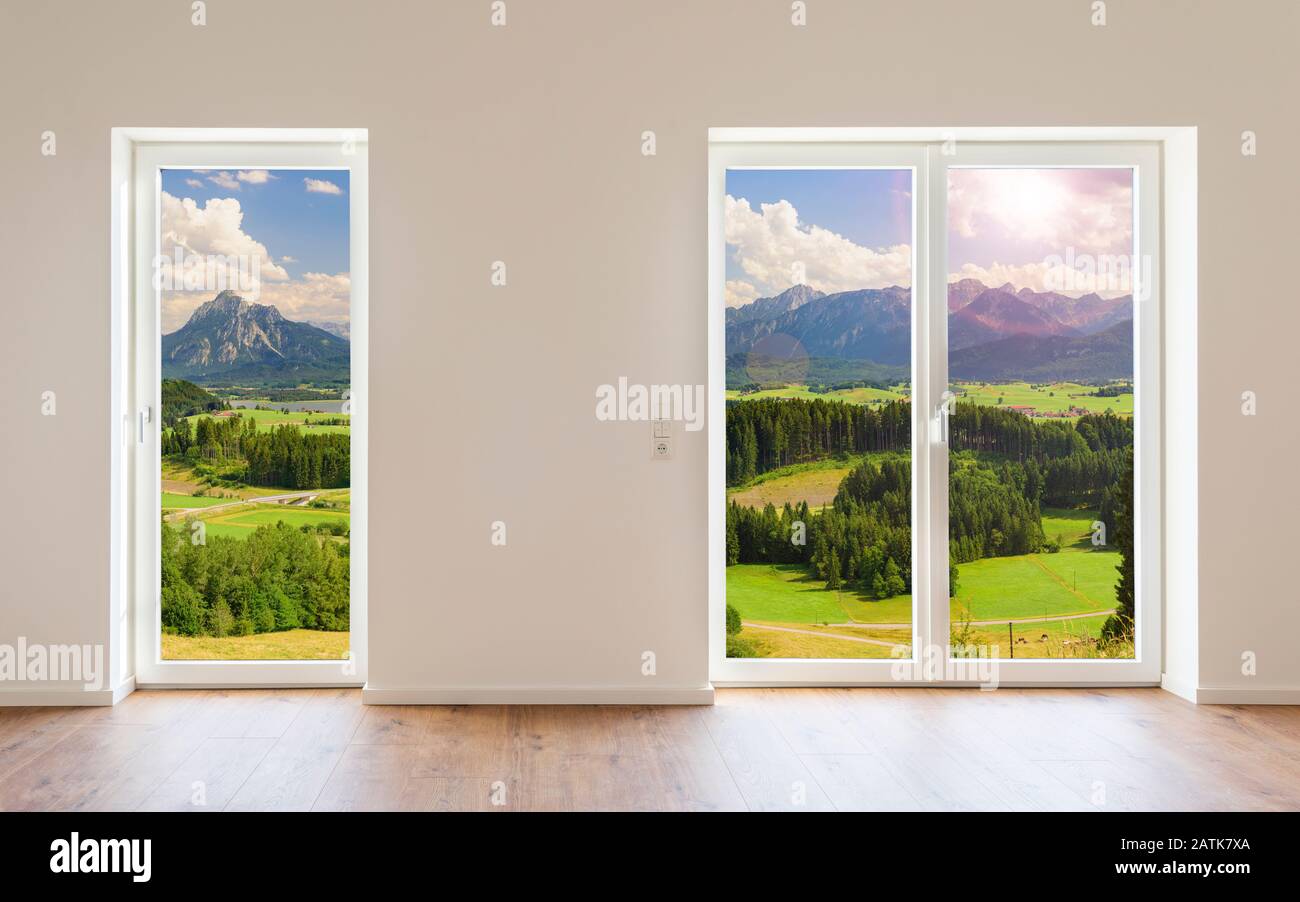 Beautiful home with nature hi-res stock photography and images - Alamy