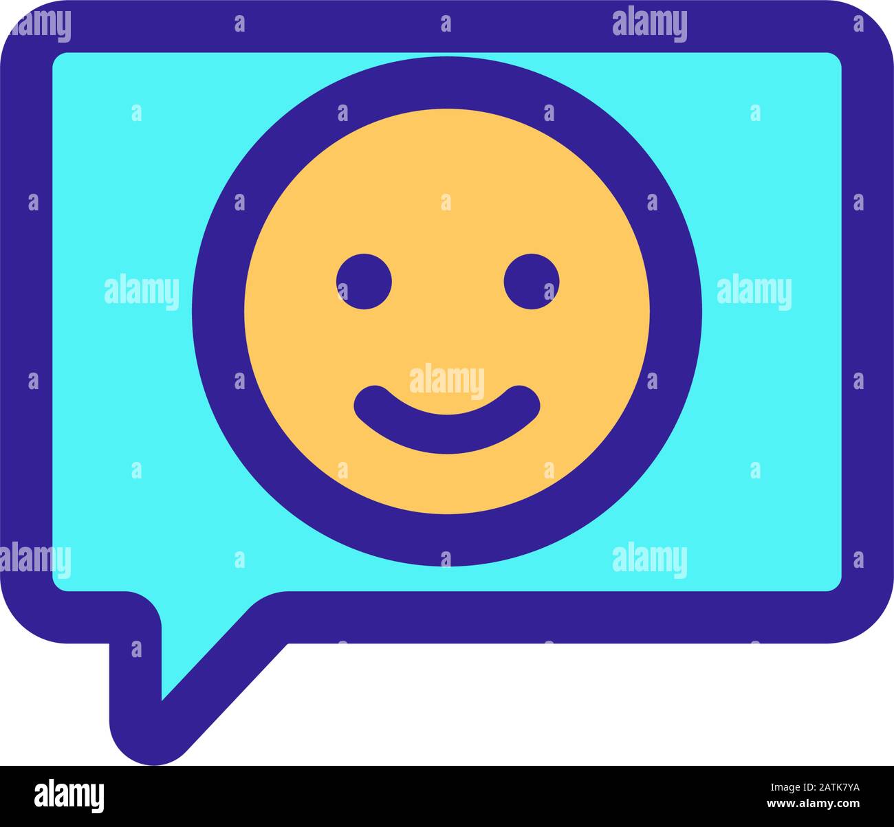 positive review icon vector. Isolated contour symbol illustration Stock ...