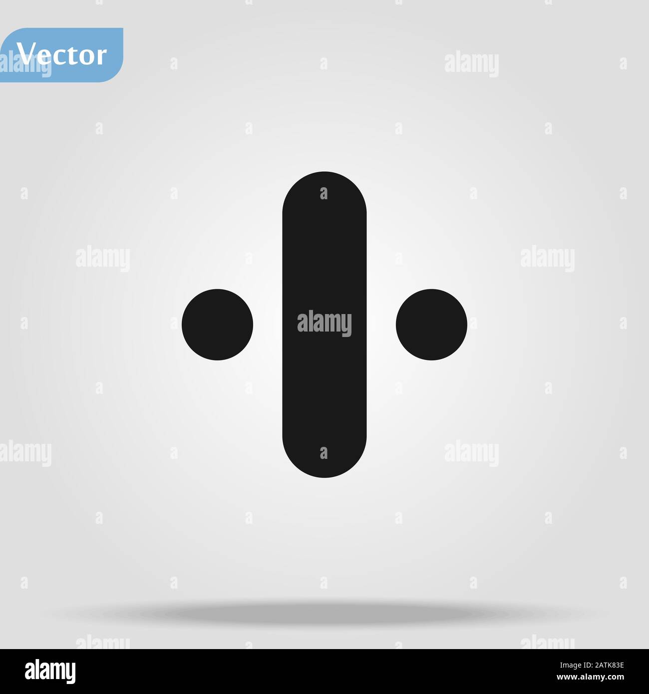 Blind icon. Sign language education symbol. Logo design element Stock ...