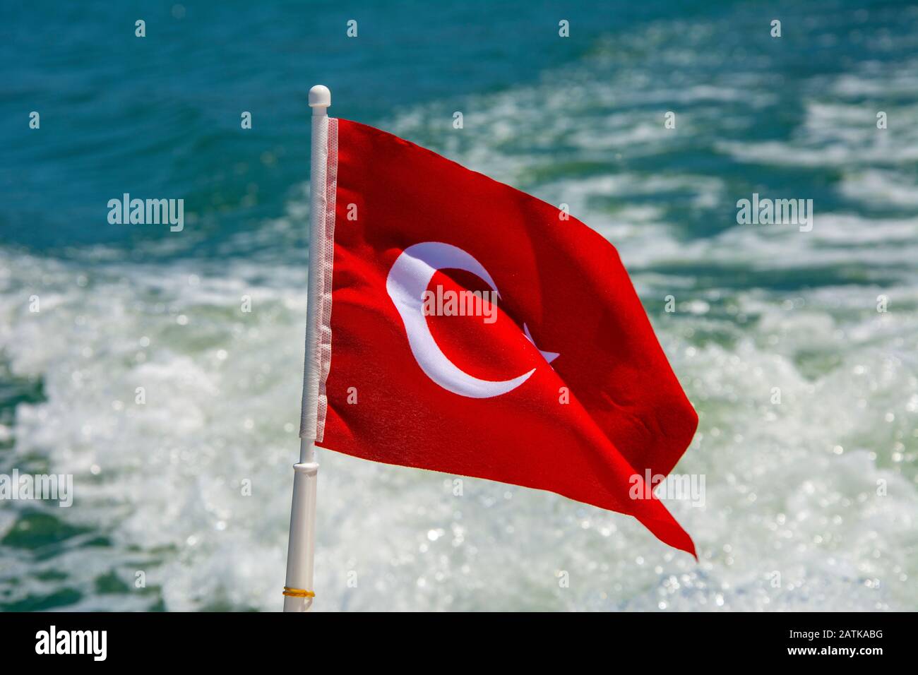 Flag water craft hi-res stock photography and images - Alamy