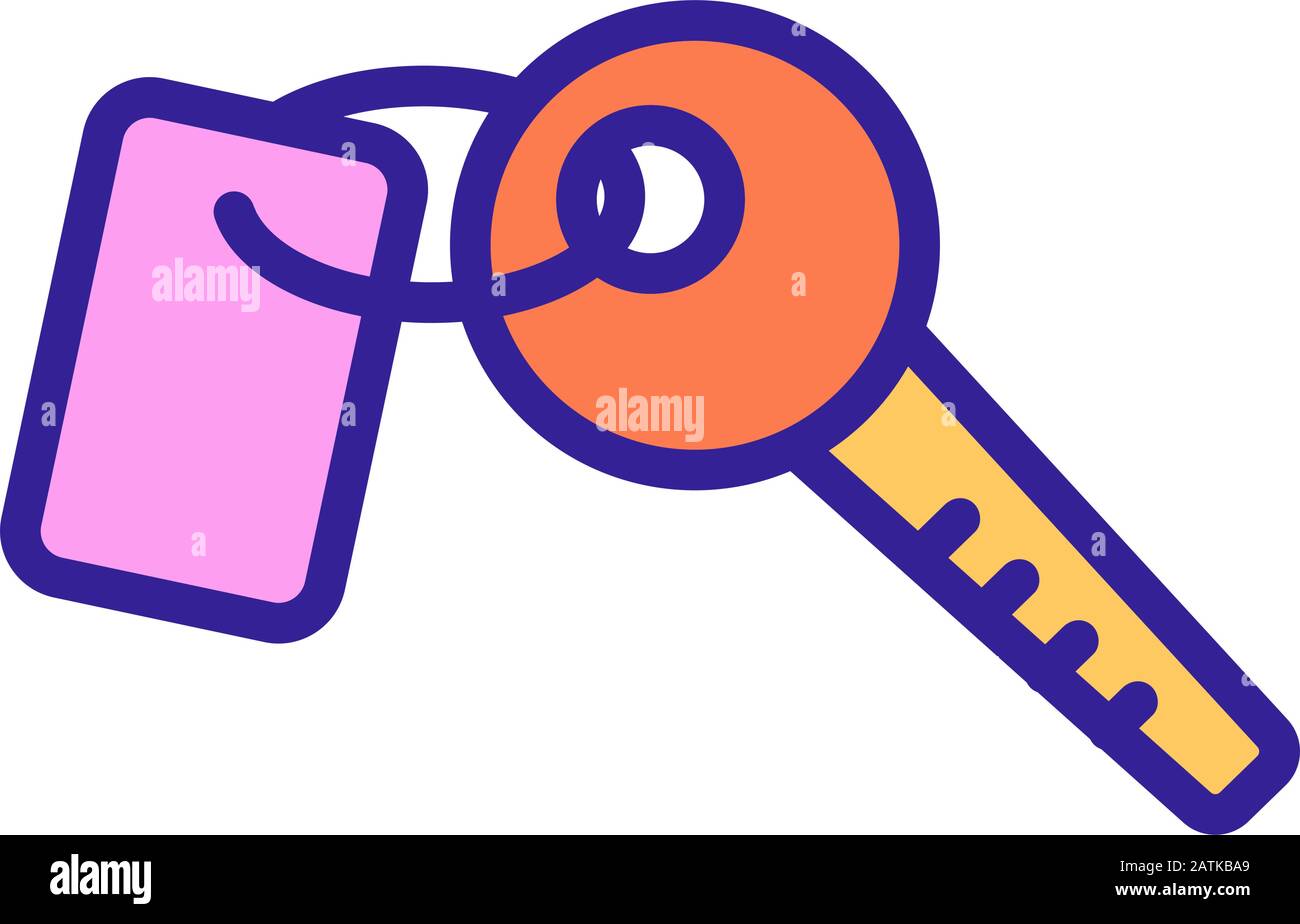 Design a key holder Stock Vector Images - Alamy