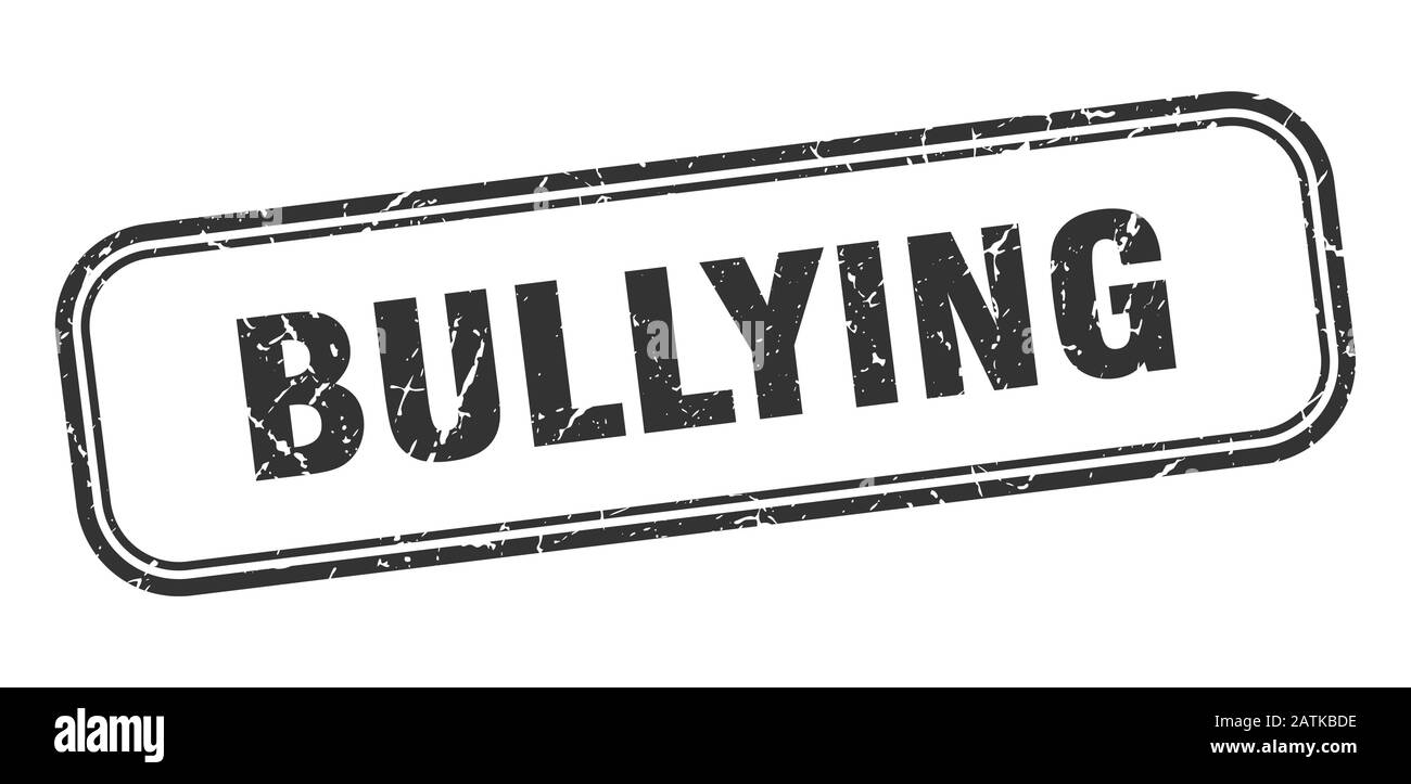 bullying stamp. bullying square grunge black sign. bullying tag Stock ...