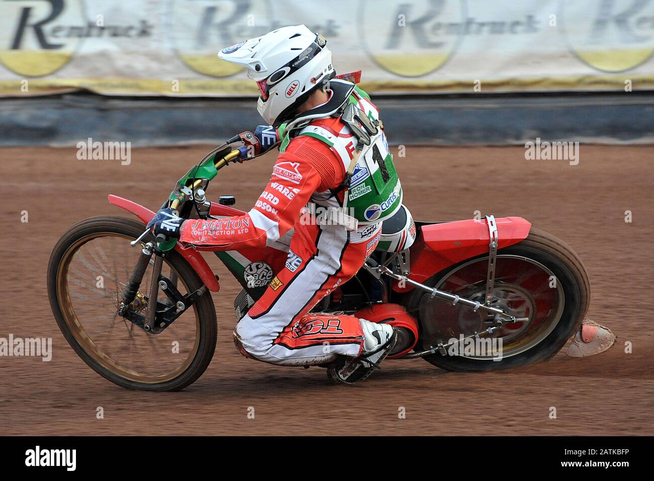 Manchester, UK. 19th July, 2017. Danny Ayres a speedway rider for ...