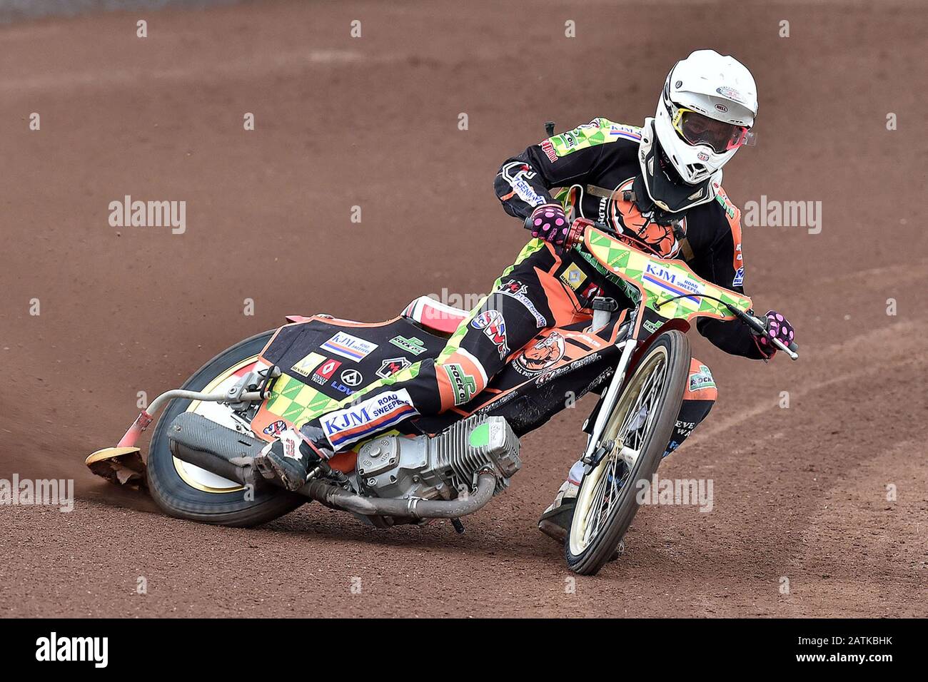 Manchester, UK. 01st Aug, 2018. Danny Ayres a speedway rider for ...