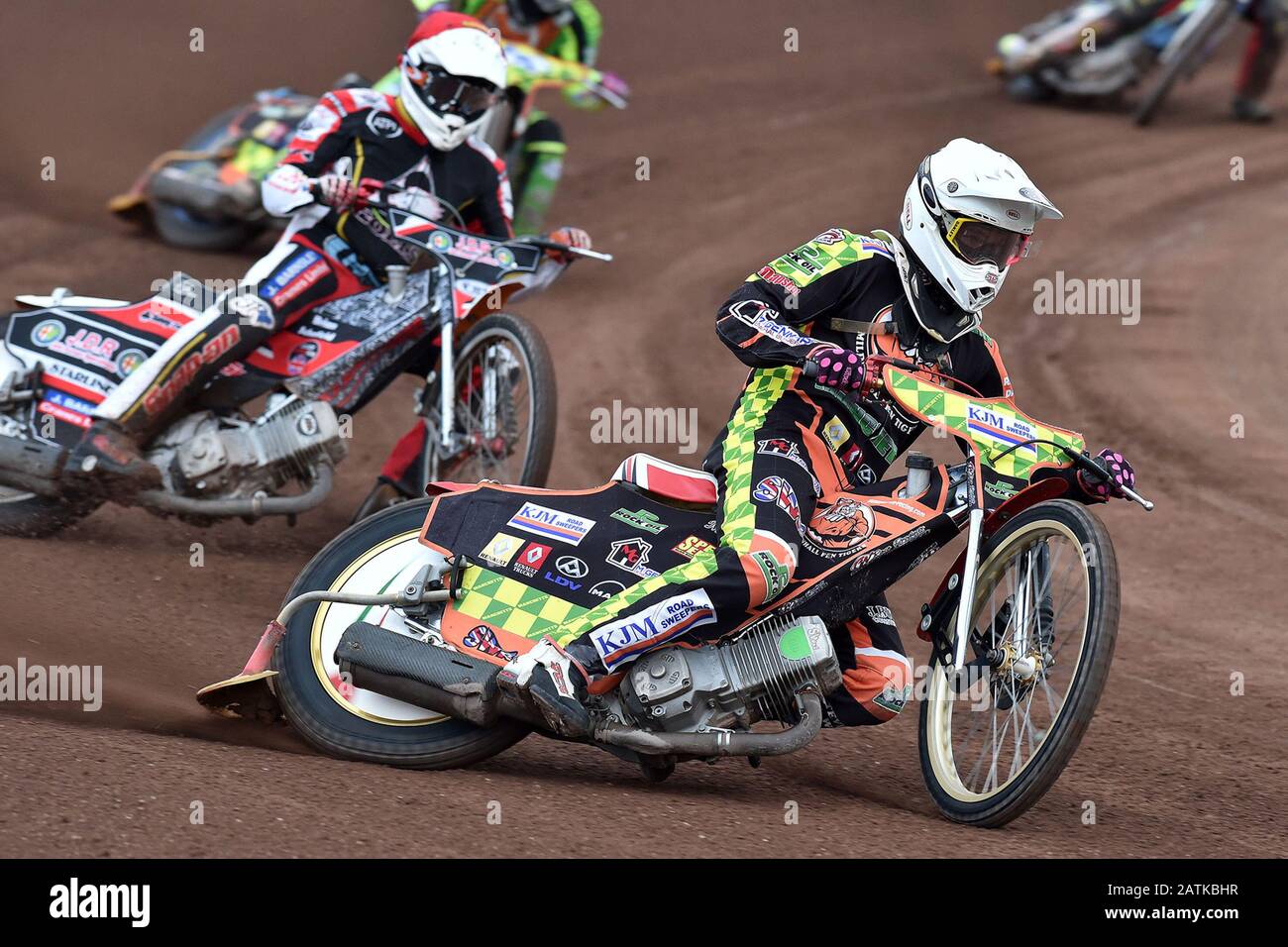 Manchester, UK. 01st Aug, 2018. Danny Ayres a speedway rider for ...