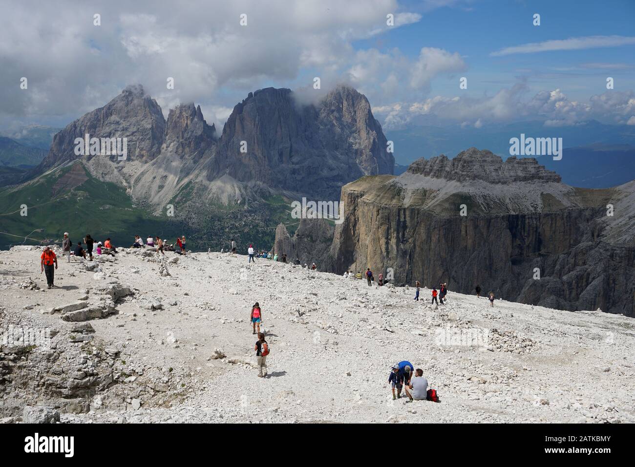 Italy passo pordoi hi-res stock photography and images - Alamy