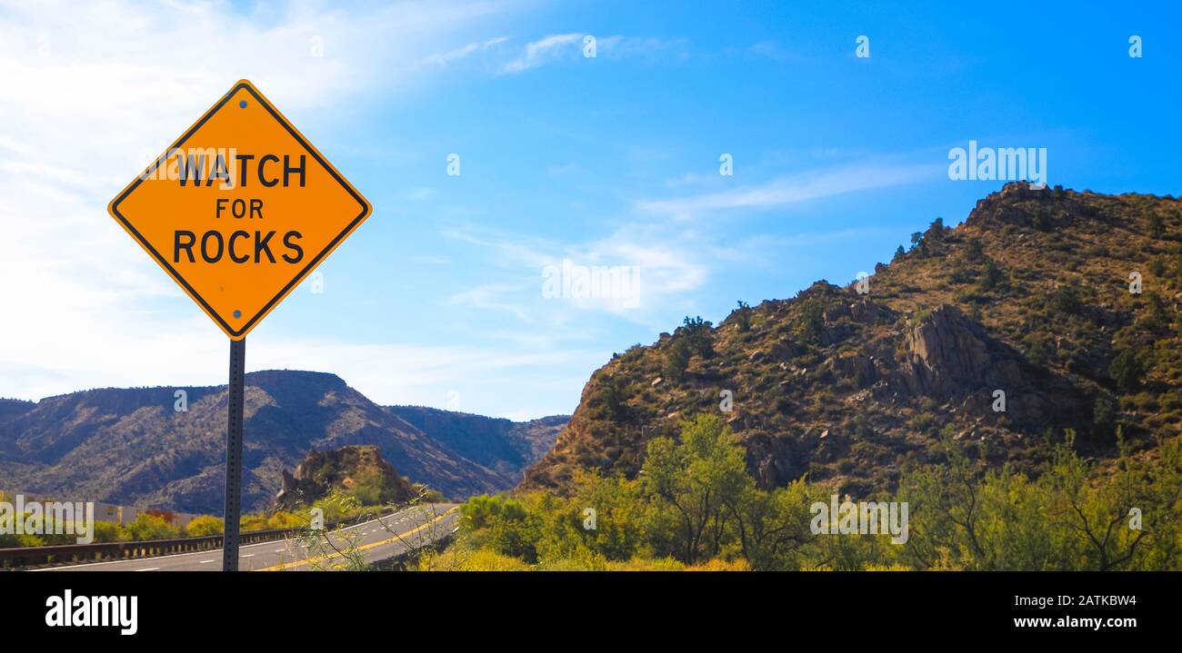 Rocky billboard sign hi-res stock photography and images - Alamy