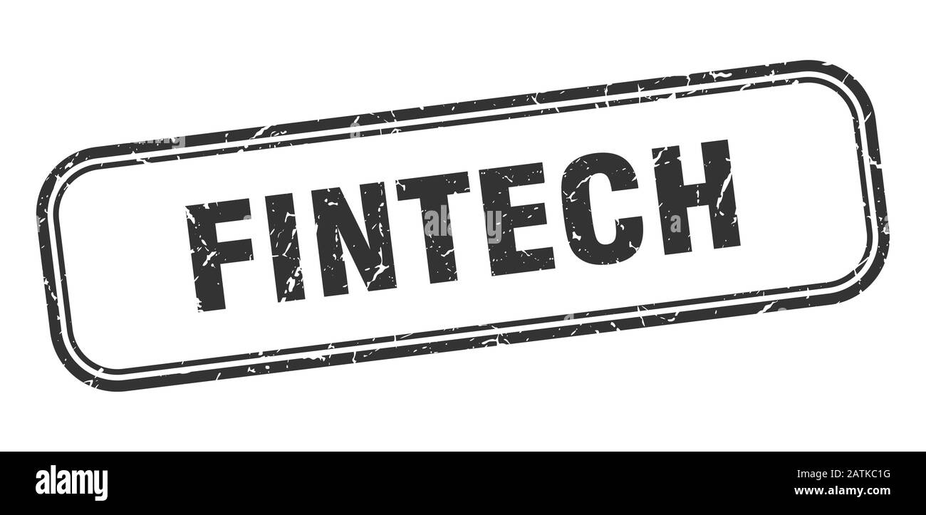 Fintech square isolated sign hi-res stock photography and images - Alamy