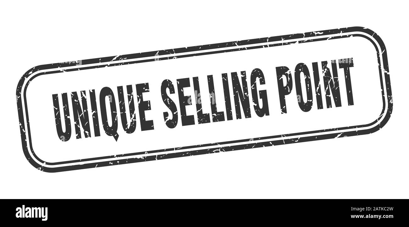 unique selling point stamp. unique selling point square grunge black ...