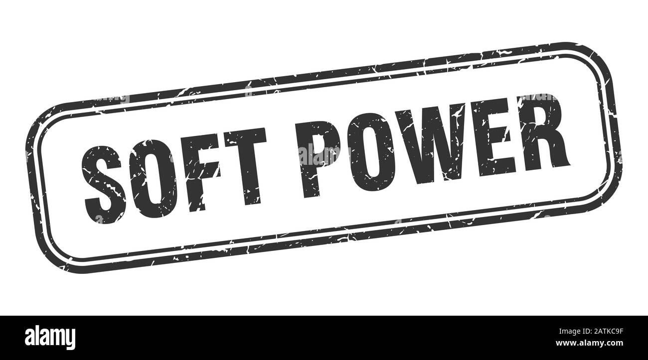 soft power stamp. soft power square grunge black sign. soft power tag ...