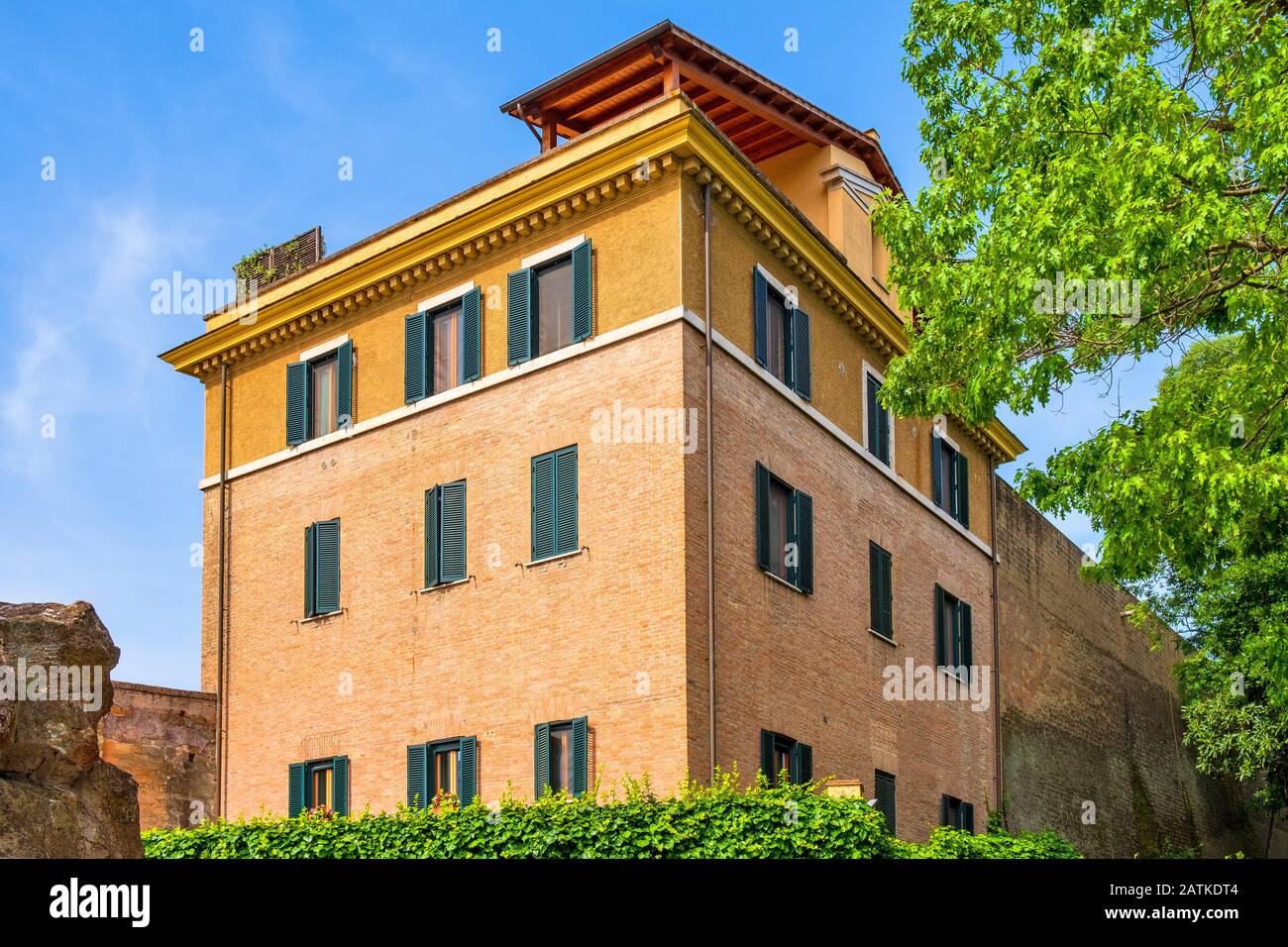 Rome, Vatican City / Italy - 2019/06/15: Mater Ecclesiae Monastery and ...
