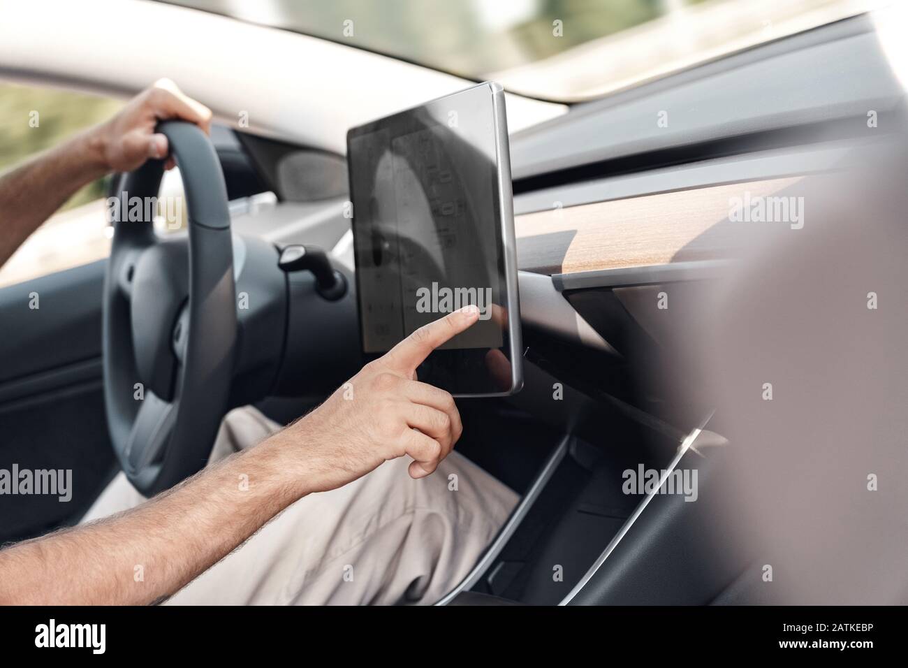 Car touch console hi-res stock photography and images - Alamy