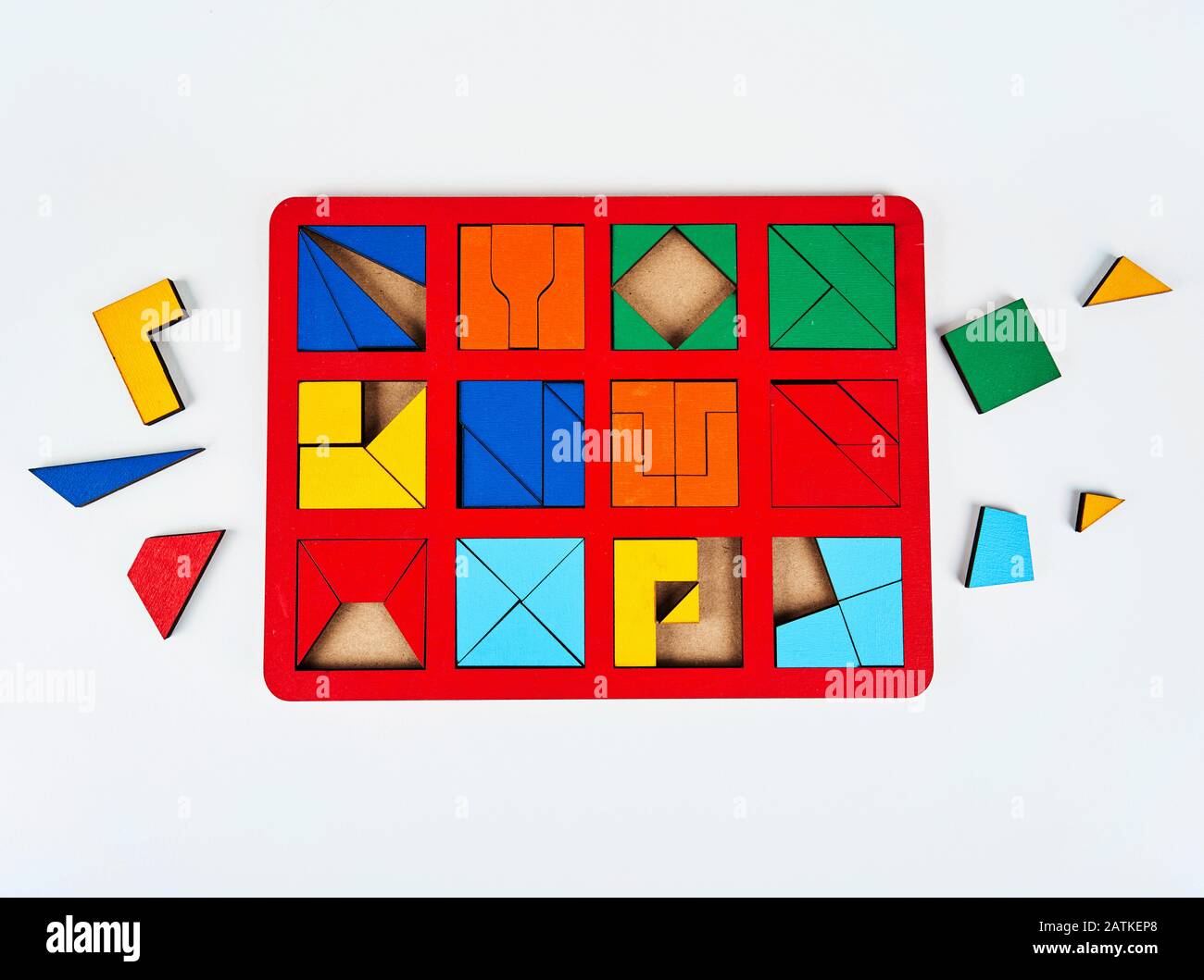 Bright puzzles hi-res stock photography and images - Alamy