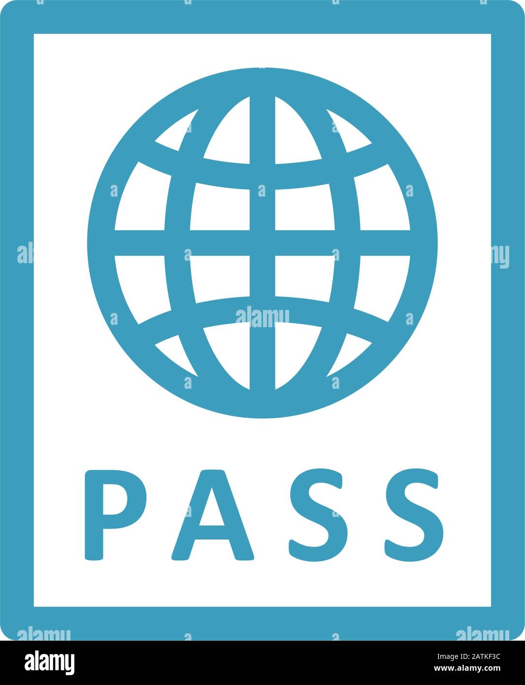 passport icon design vector template Stock Vector Image & Art - Alamy