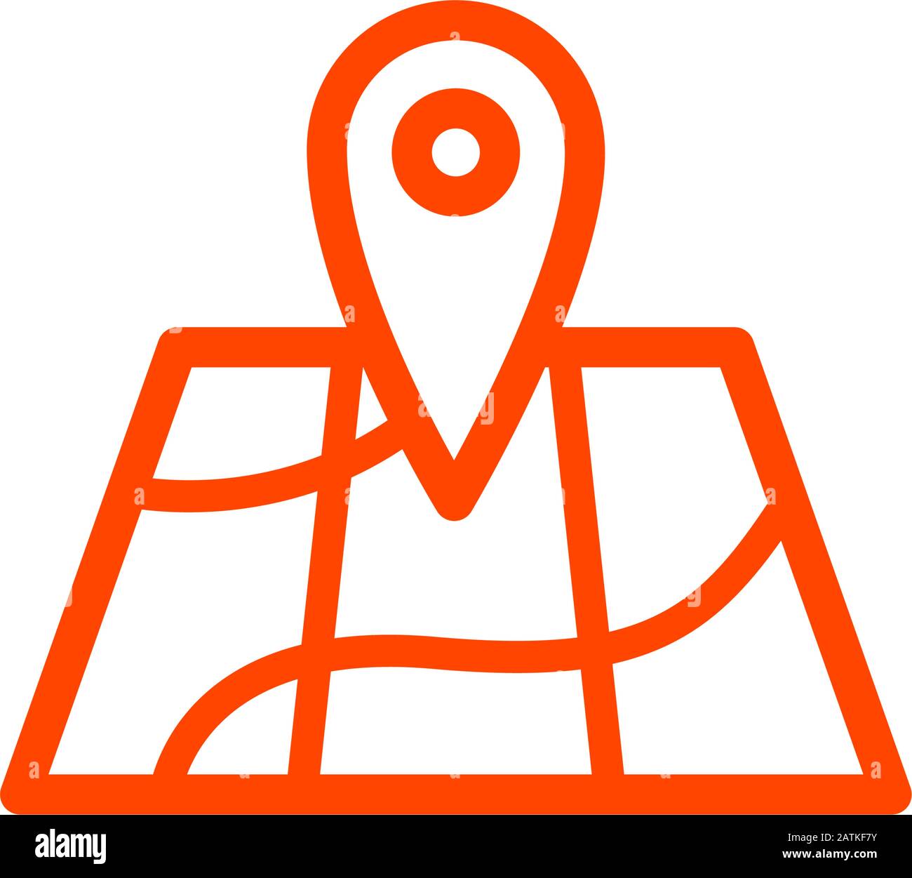 Map icon hi-res stock photography and images - Alamy