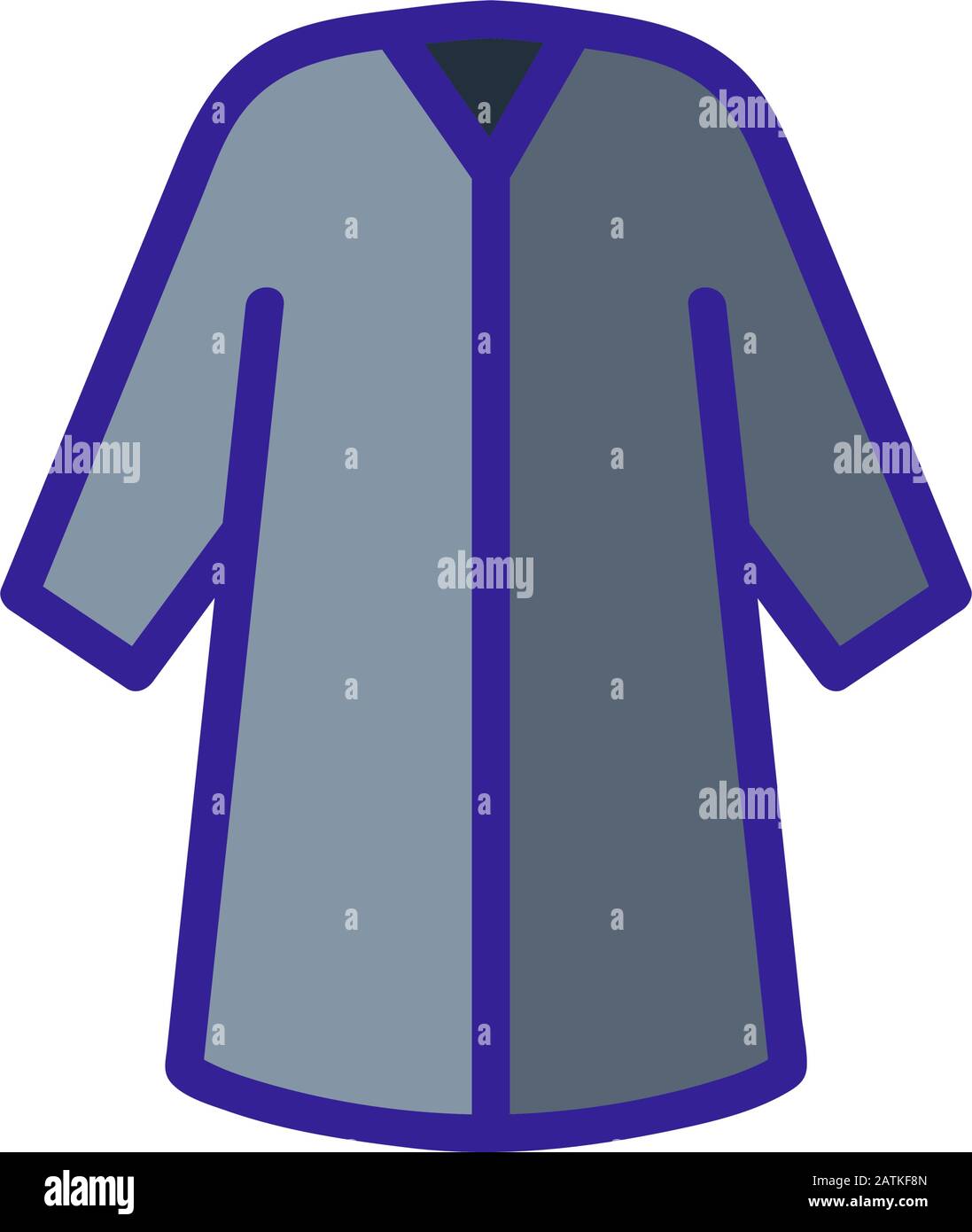 mantle for the final vector icon. Isolated contour symbol illustration ...