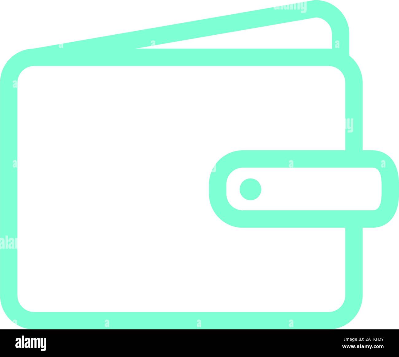 wallet icon design template vector Stock Vector Image & Art - Alamy