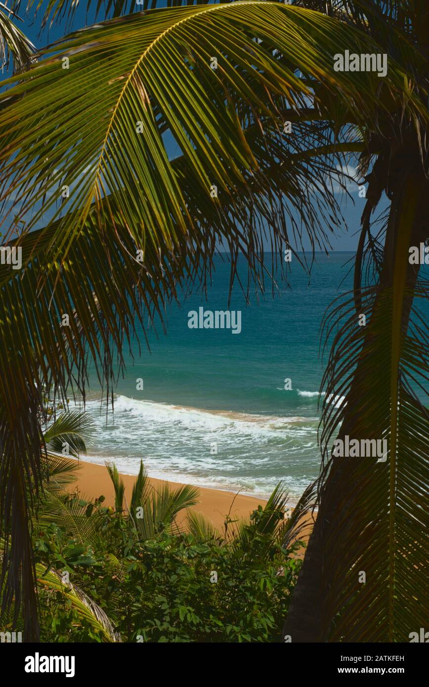 Puerto Rico Scenic Coast Stock Photo - Alamy