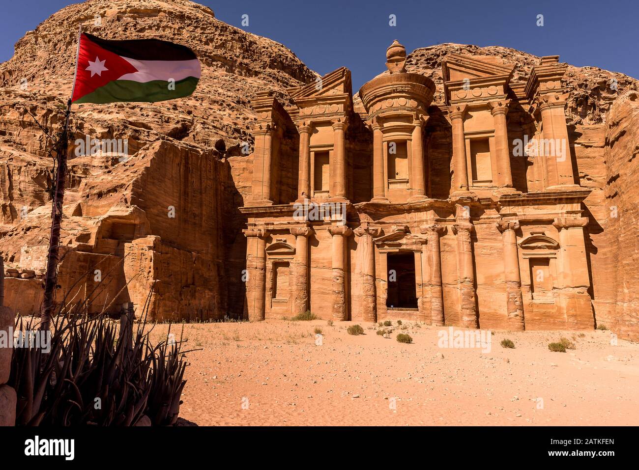 The Monastery, Petra Stock Photo - Alamy
