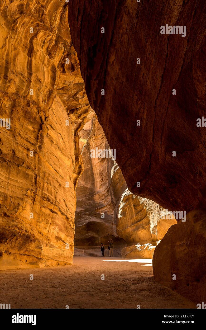 The Suq, Petra Stock Photo - Alamy