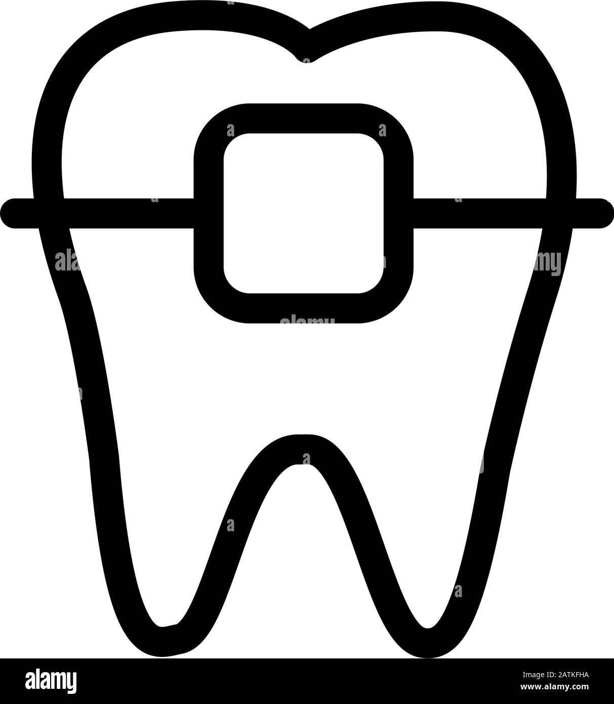 Dental logo vector icon Cut Out Stock Images & Pictures - Alamy