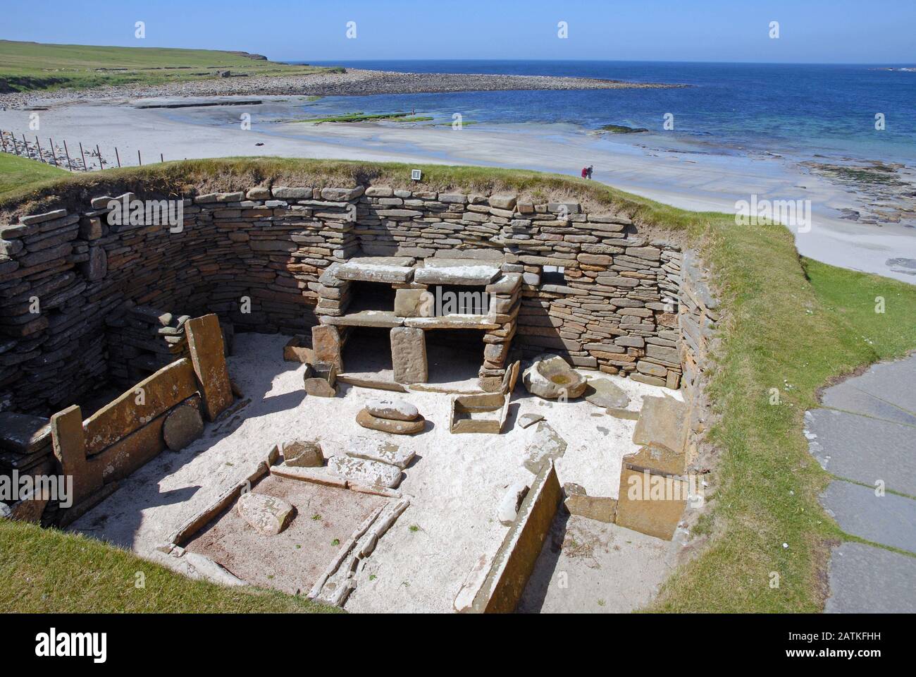 SKARA BRAE, Europe's most complete Neolithic Village, Orkney Islands ...