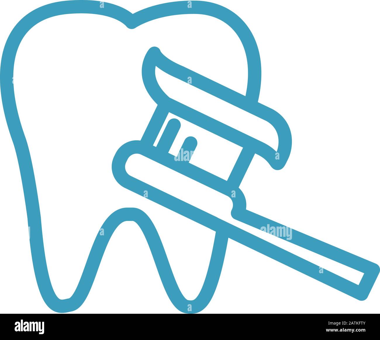 Dental icon design template vector Stock Vector Image & Art - Alamy