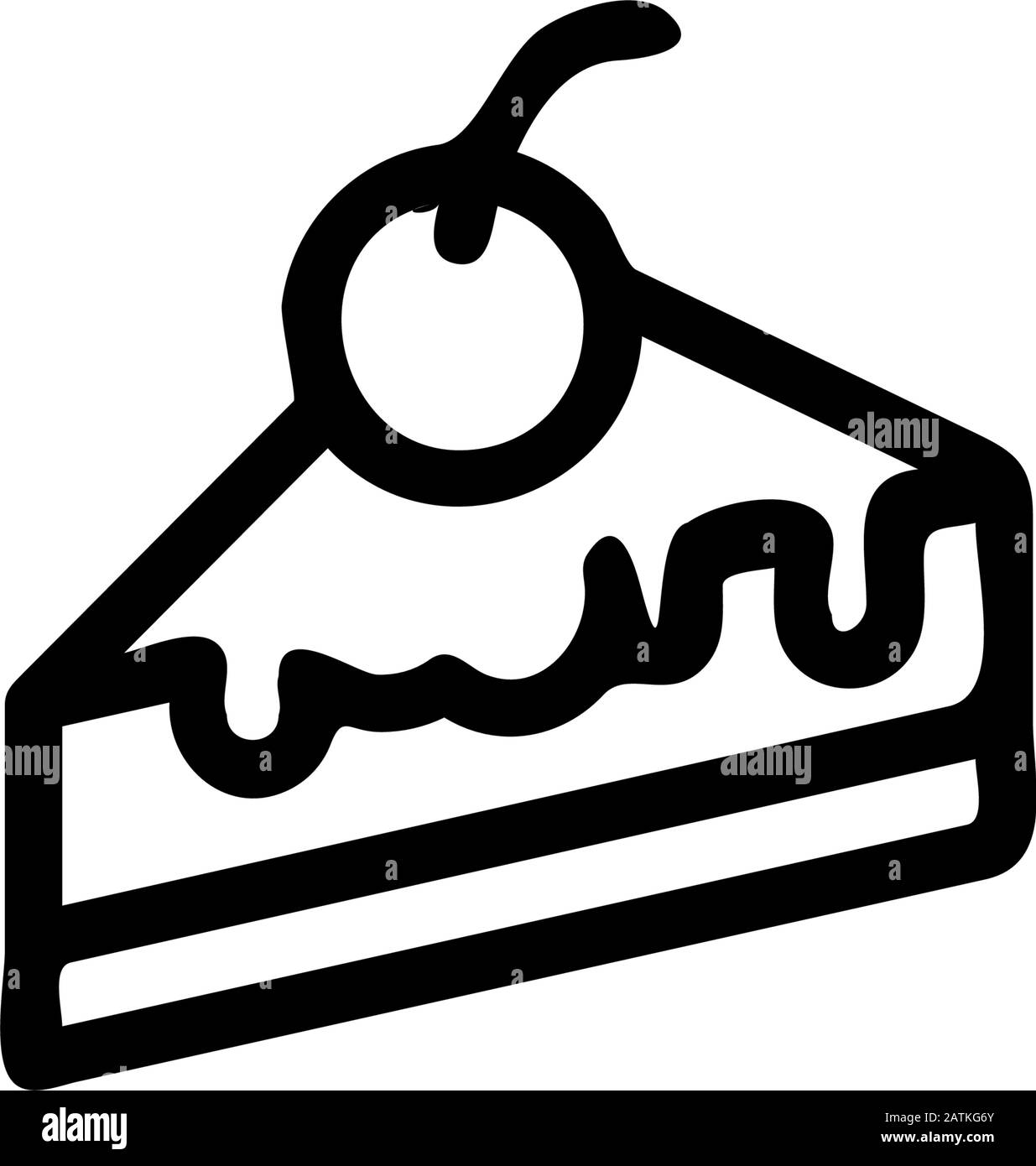 Chocolate tart vector hi-res stock photography and images - Alamy