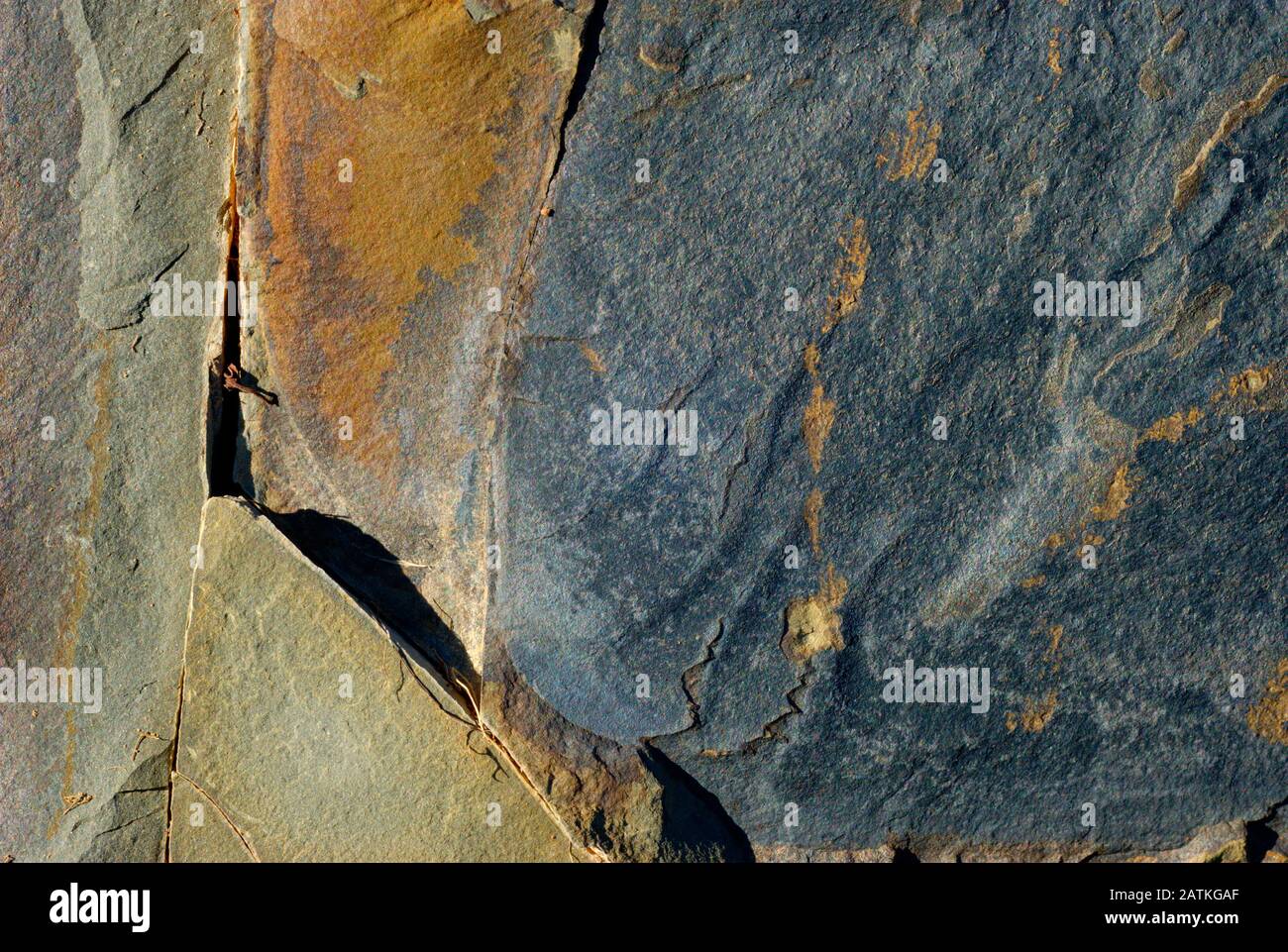Rocha xisto, Shale rock Stock Photo - Alamy