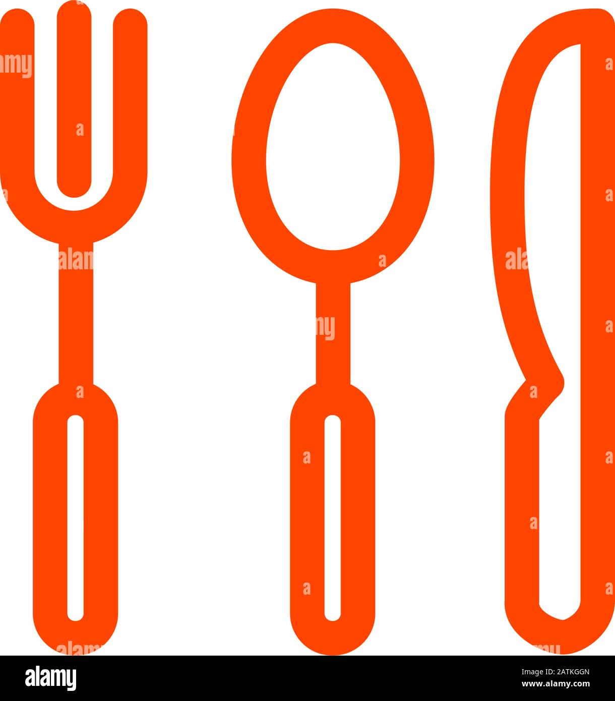 Silver silverware template hi-res stock photography and images - Alamy