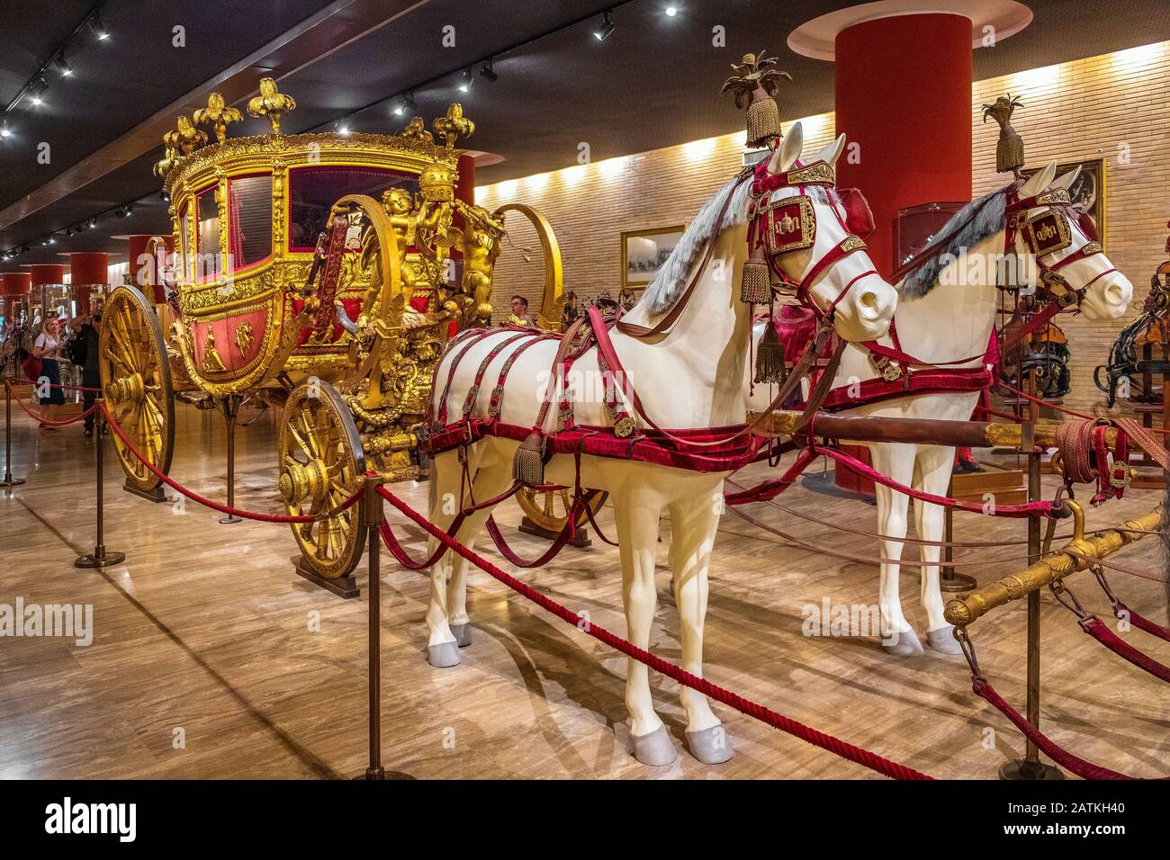 Rome, Vatican City / Italy - 2019/06/15: Grand Gala Berlin carriage ...