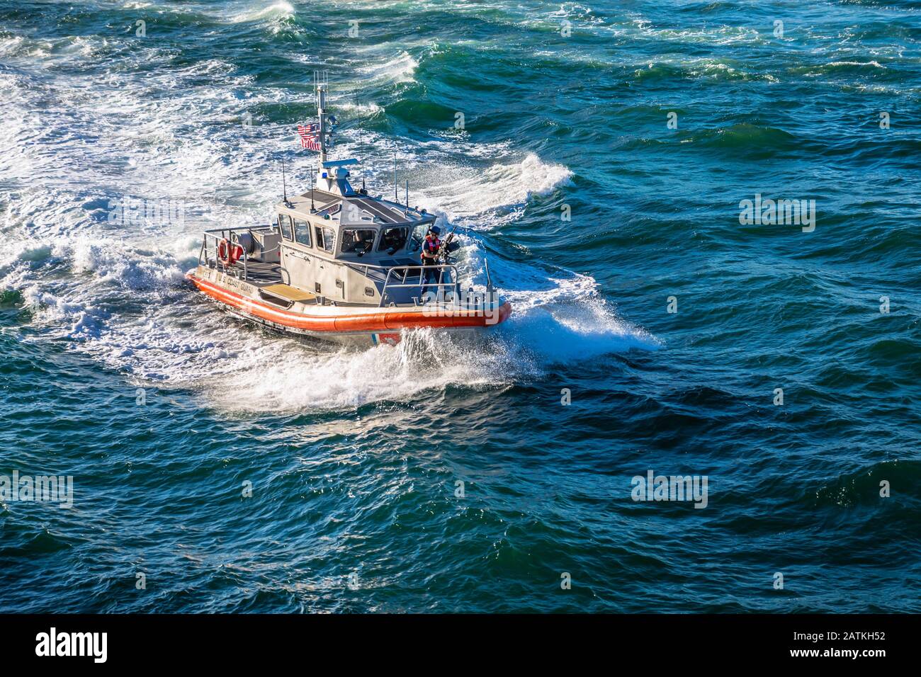 Patrol boat coast guard hi-res stock photography and images - Alamy