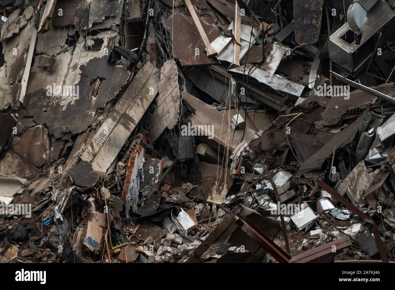 Recycling of reinforced concrete hi-res stock photography and images ...