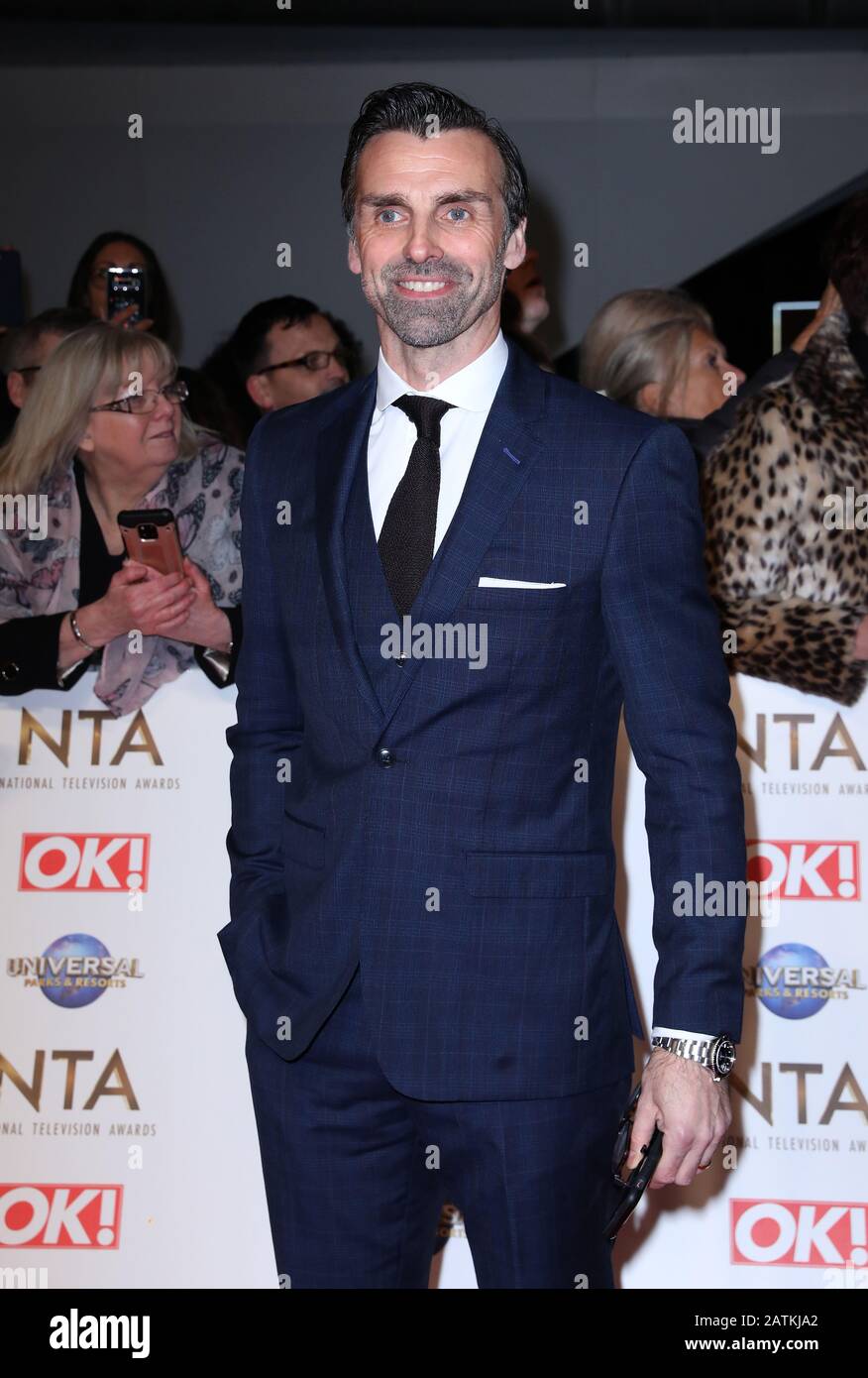 Jonathan Wrather attending the National Television Awards 2020 held at ...