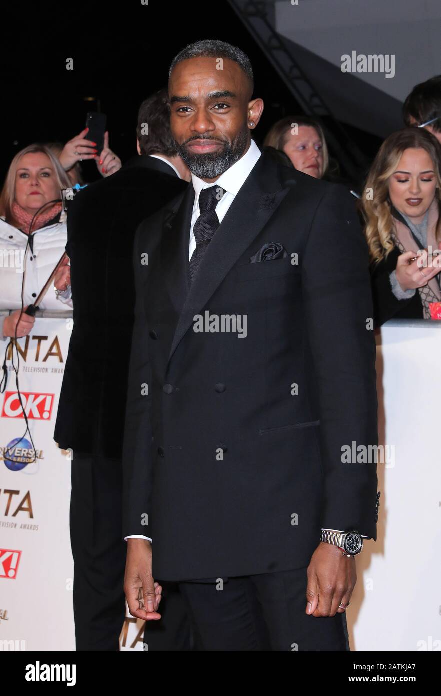 Chucky Venn attending the National Television Awards 2020 held at the ...