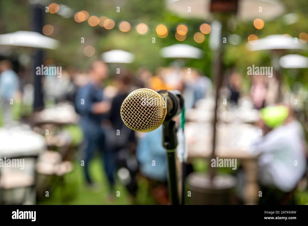 Wedding toast attention hi-res stock photography and images - Alamy