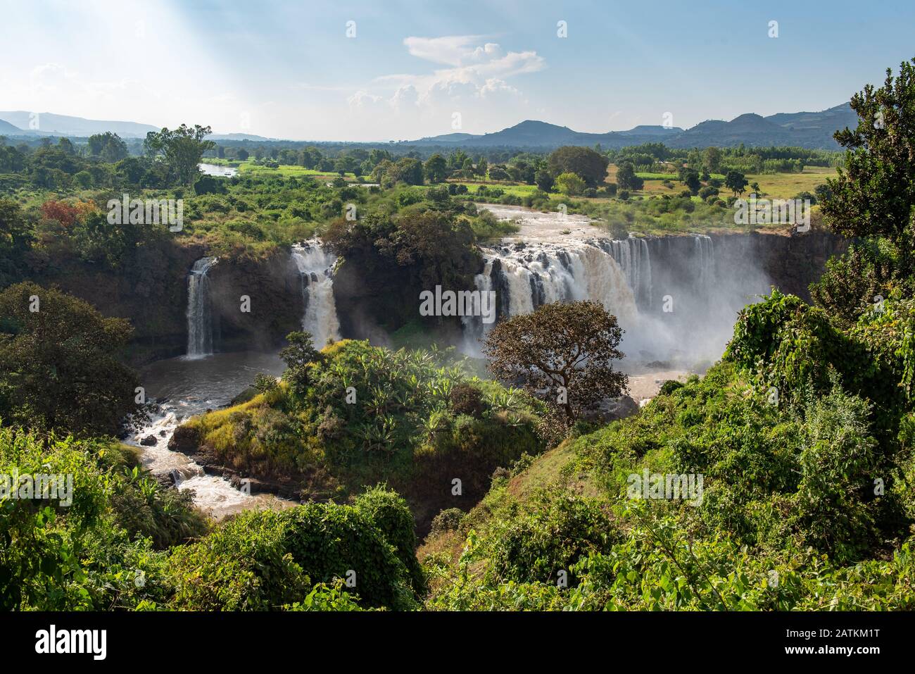 Blue nile falls waterfall hi-res stock photography and images - Alamy
