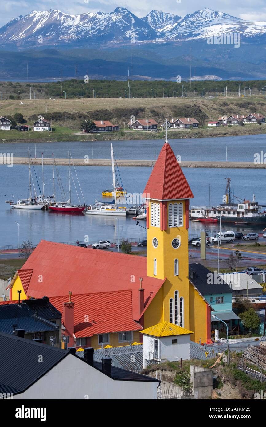 Ushuaia city view hi-res stock photography and images - Alamy